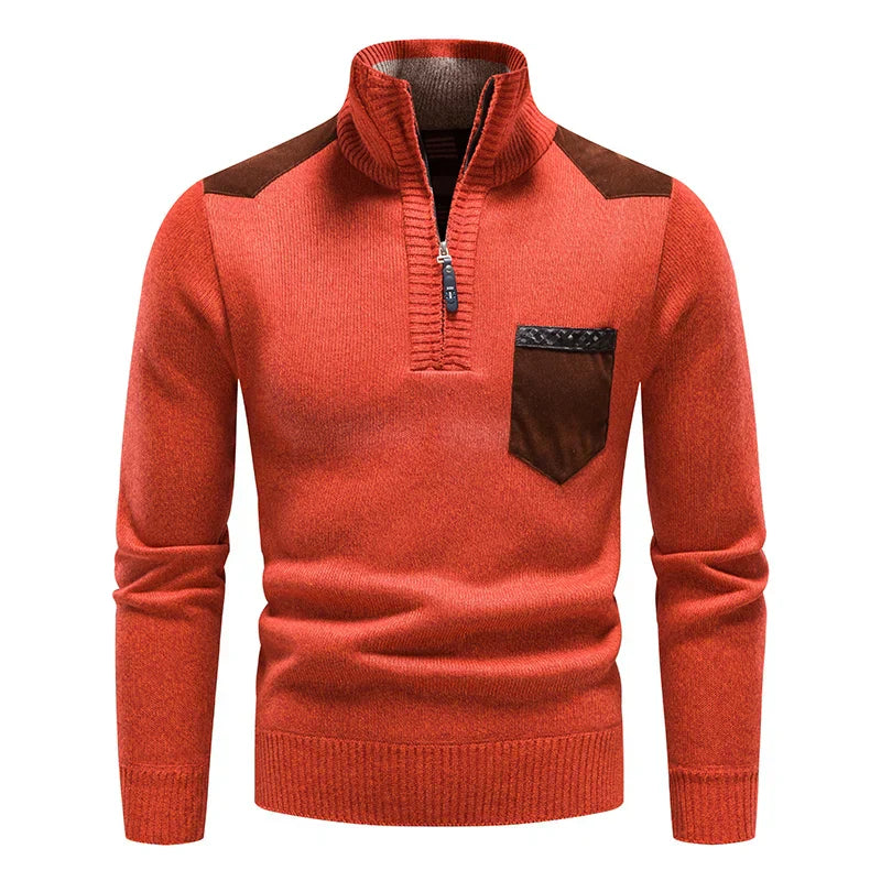 Benjamin™ | Premium Men's Fleece Sweater with Zipper – Clara & Hayes