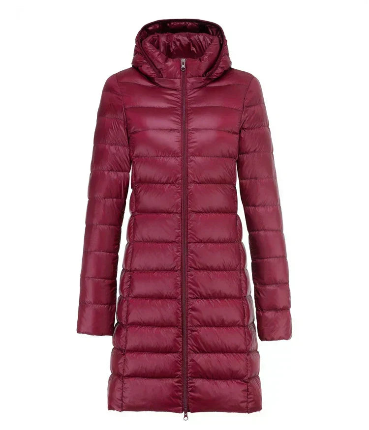 Sheila | Ultralight Long Coat – Clara & Hayes